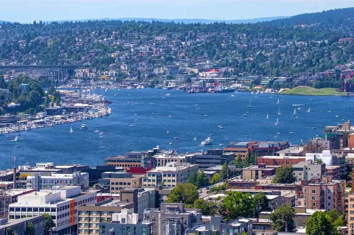 Lake Union i Seattle, Washington