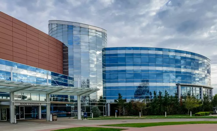 Floyd Memorial-hospitaal in Albany, Indiana.