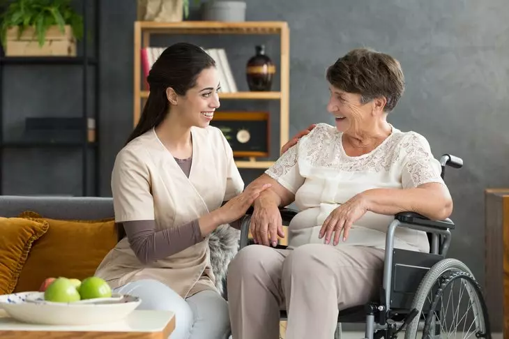 senior wat langtermynversorging ontvang