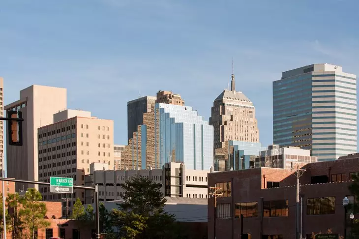 Toits de la ville d'Oklahoma