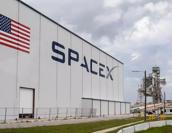 Bâtiment SpaceX à Cap Canaveral, Floride