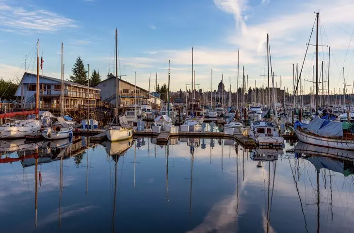 Marina e Olympia Washington.