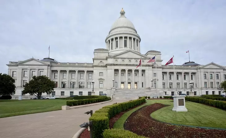 Arkansas State Capitol-gebou in Little Rock