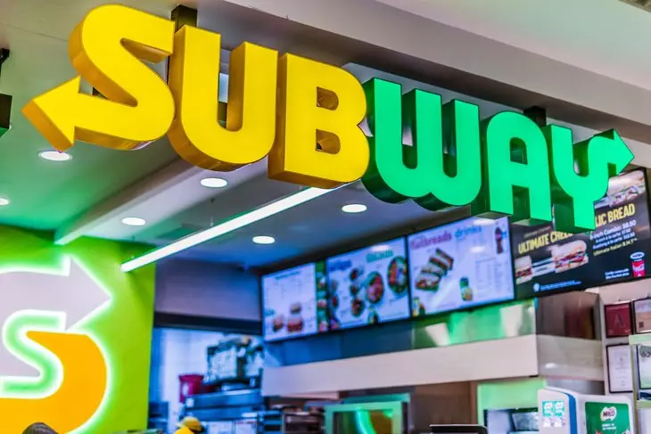 Subway restaurant