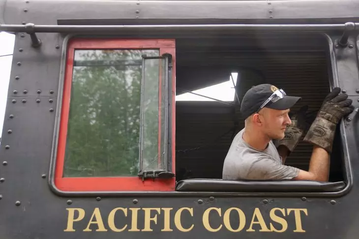 Tren de vapor, Virgínia Occidental