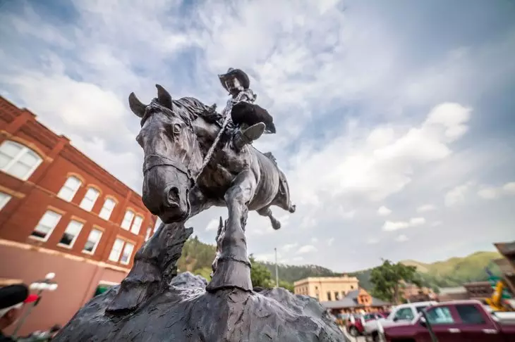 Estàtua de Wild Bill a Deadwood, Dakota del Sud