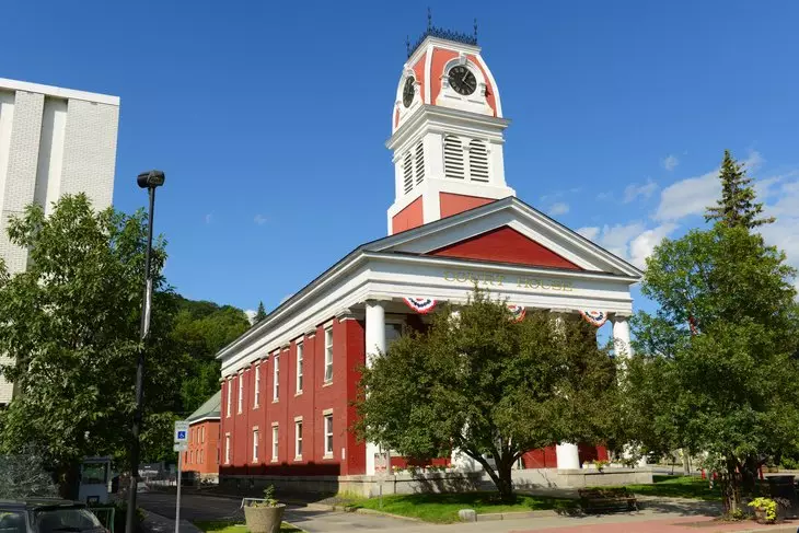 Gedung pengadilan Washington County di Montpelier, Vermont