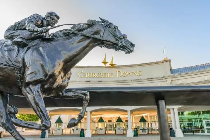 Churchill Downs sarrera, Louisville, Kentucky