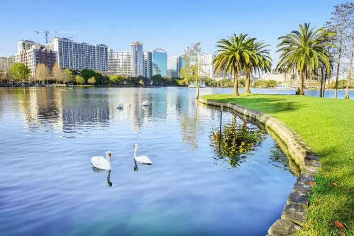 Lake Eola Park, Orlando, Florida