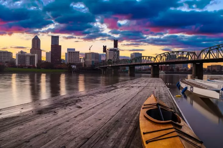 Portland, Oregon waterfront