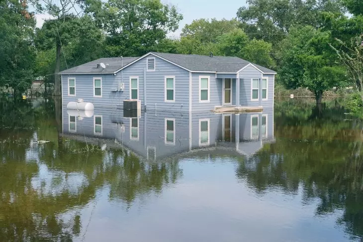 Casa inundada