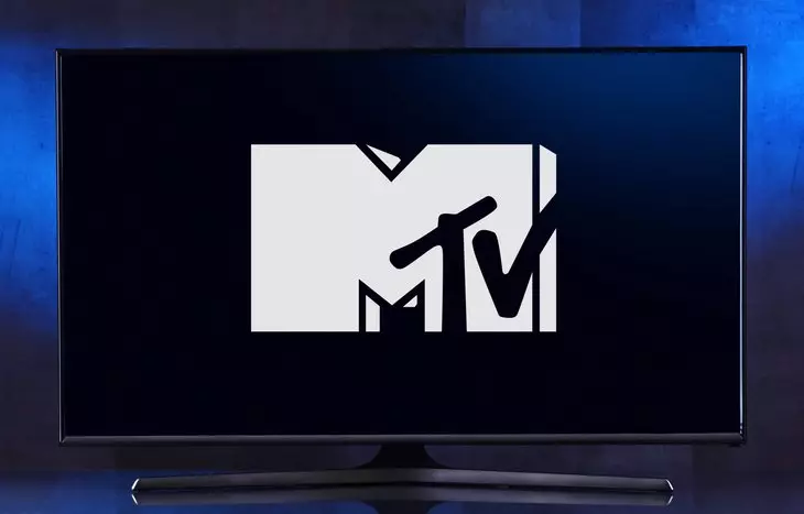 Logotipo de MTV en la televisión