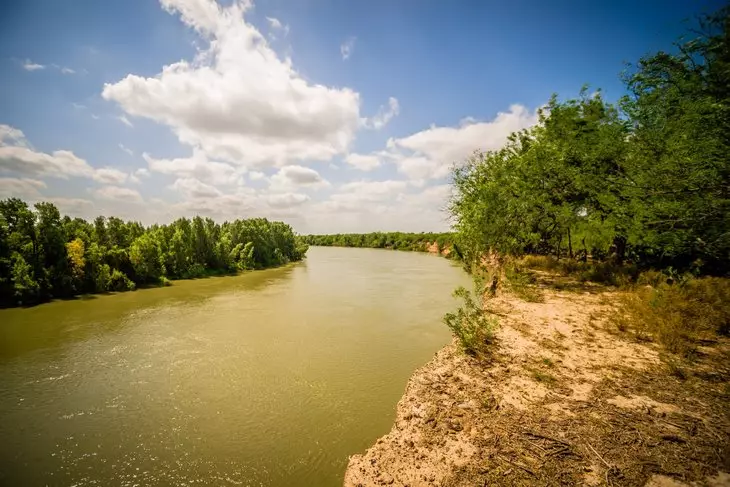 Rio Grande-Fluss in McAllen, Texas