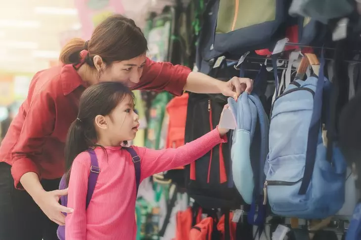 Compras de regreso a la escuela