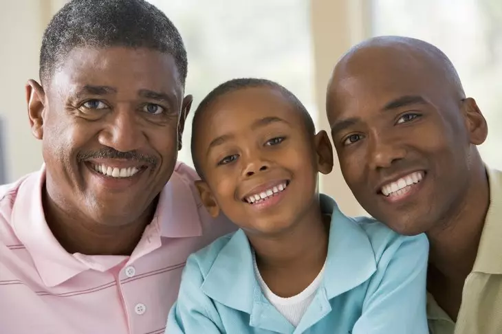 Nonno, padre e figlio