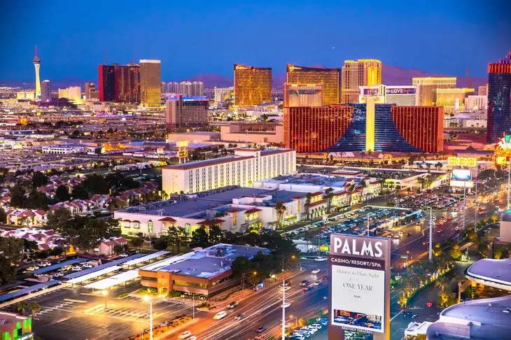 Skyline van Las Vegas