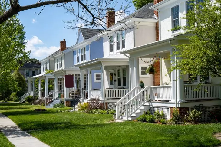 Maisons de Richmond en Virginie