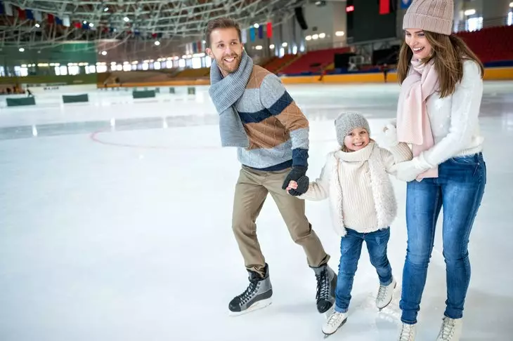 poklon kartice klizanje na ledu