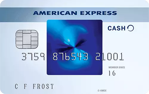 Elke dag Blue Cash van American Express